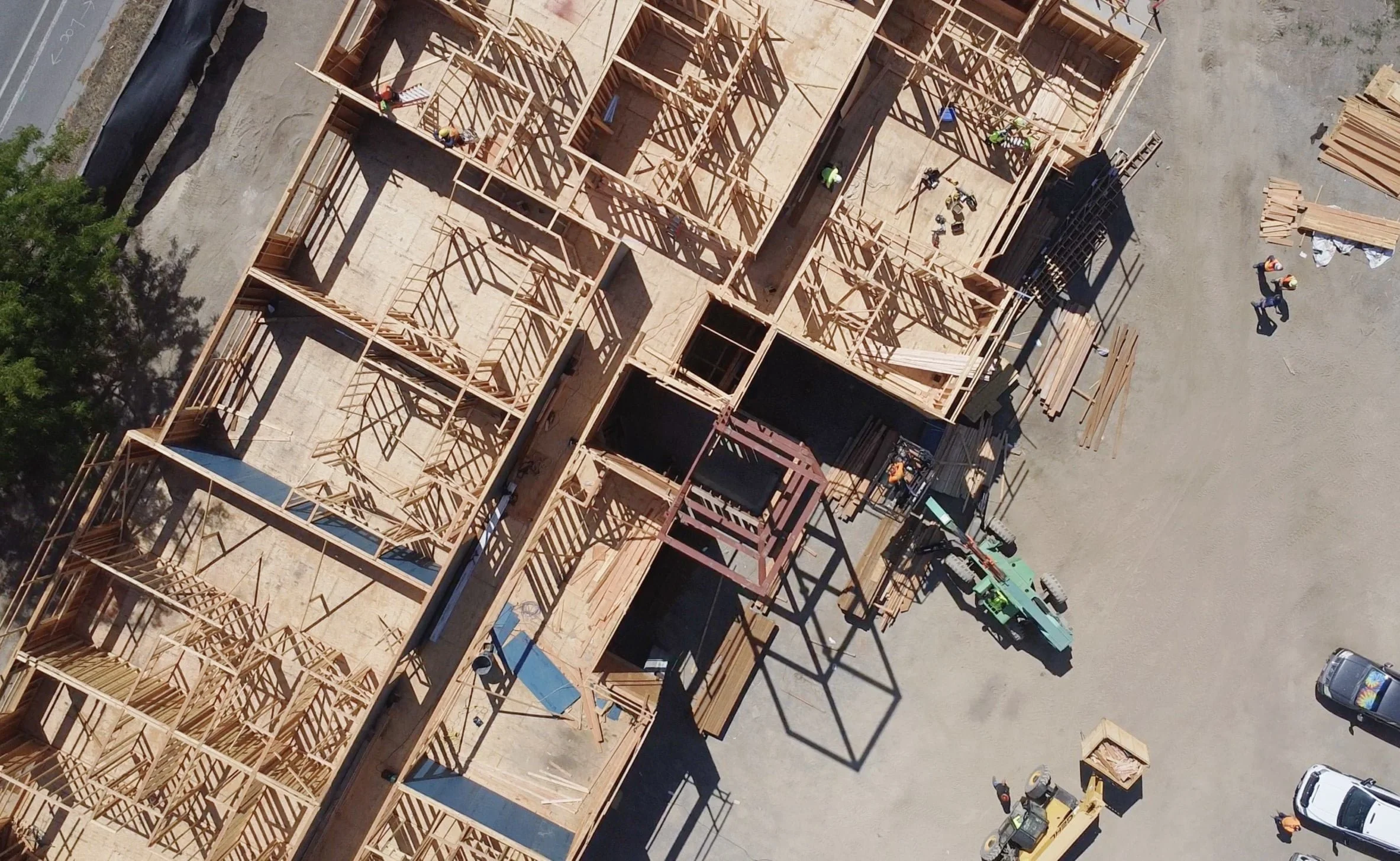 The Mill Framed by Mayor Construction