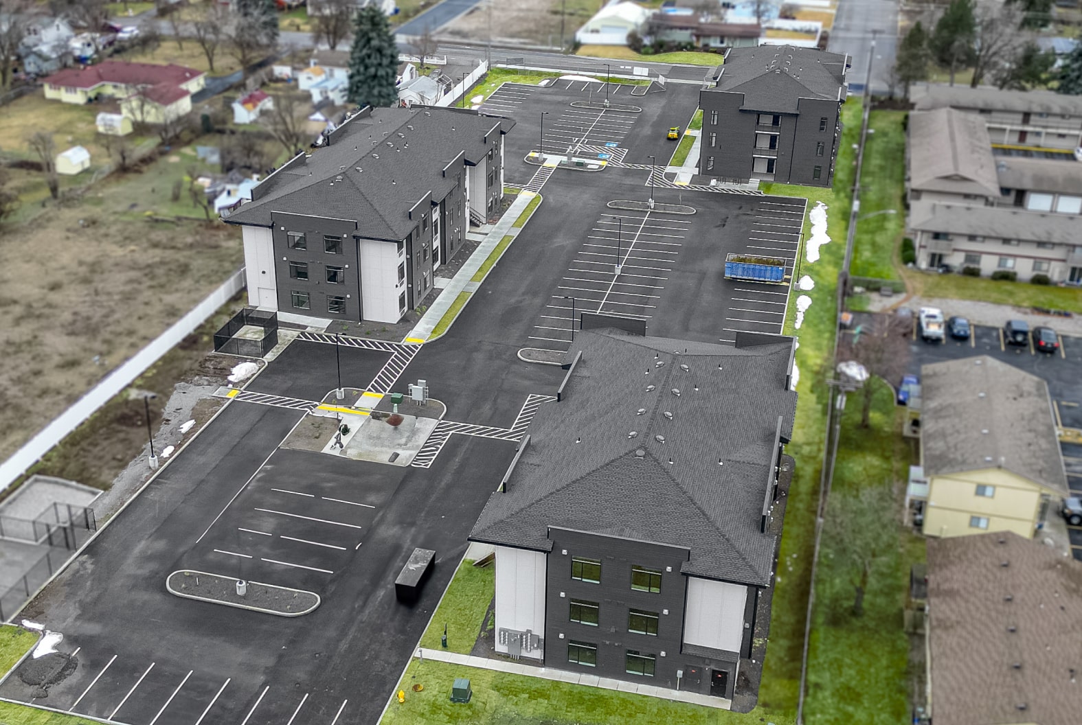 4th Ave Apartments Framed by Mayor Construction